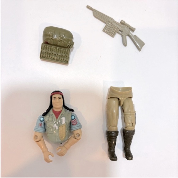 Hasbro | Toys | Vintage 984 Gi Joe Spirit Tracker With Backpack And ...